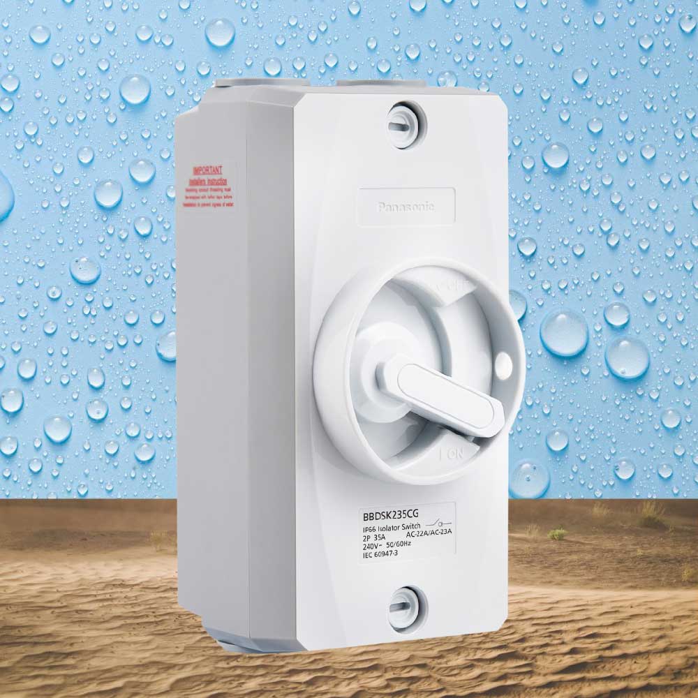 Isolator Switch SPN 35A - Ecolux Trading