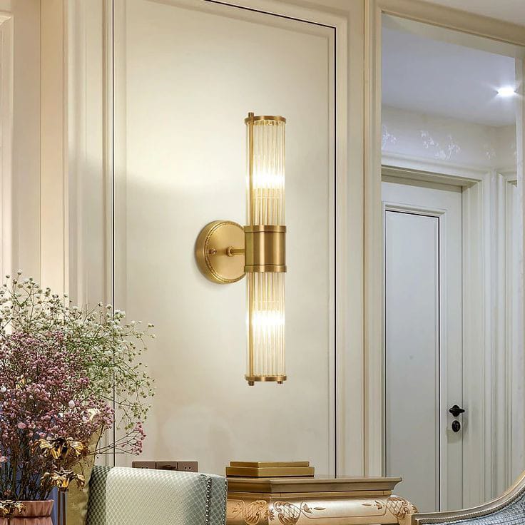 Crystal Glass Wall Lamp - Ecolux Trading