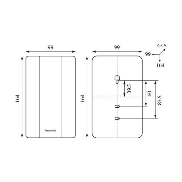 Panasonic Door Bell-EBG888K - Ecolux Trading