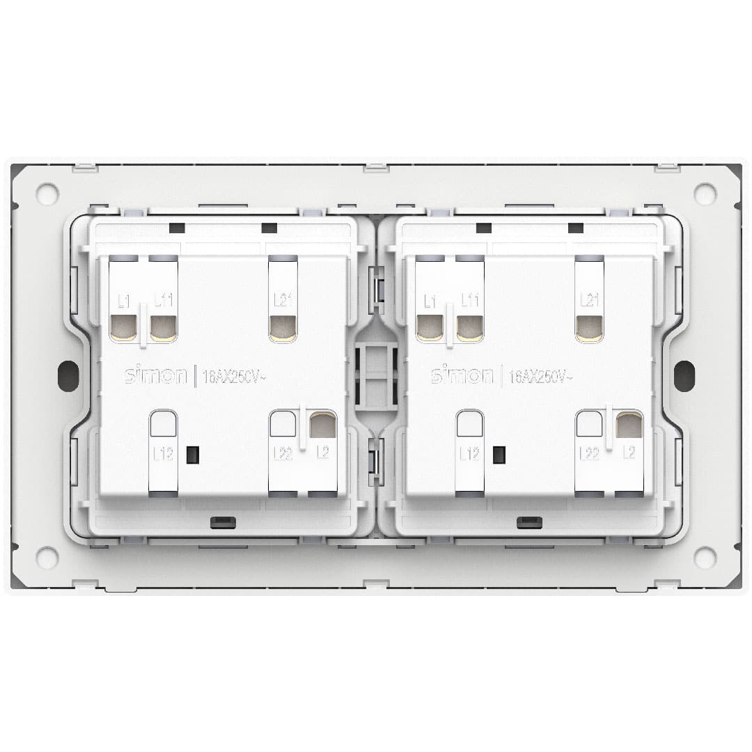 4G 1-Way Switch (3x6) M3-White - Ecolux Trading